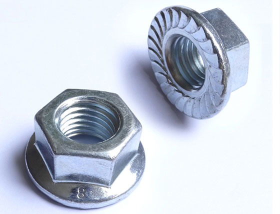 Different Types of Flange Nuts For Sale, Flange Nuts Manufacturer | DT