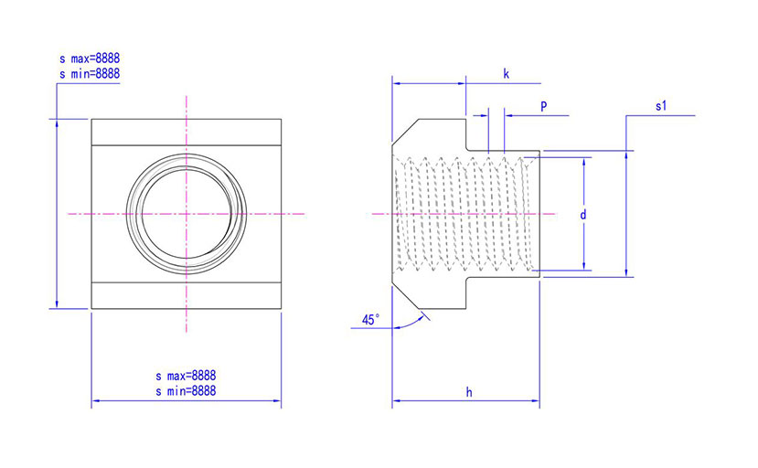 High quality Din 508 T Nuts For Sale Metric T Nuts Manufacturer DT High quality Din 508 T Nuts For Sale Metric T Nuts Manufacturer DT